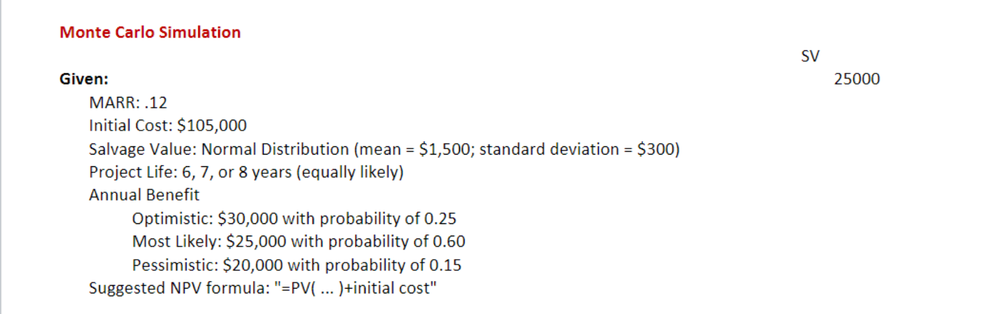 Solved Question: Calculate Expected NPV, Standard | Chegg.com