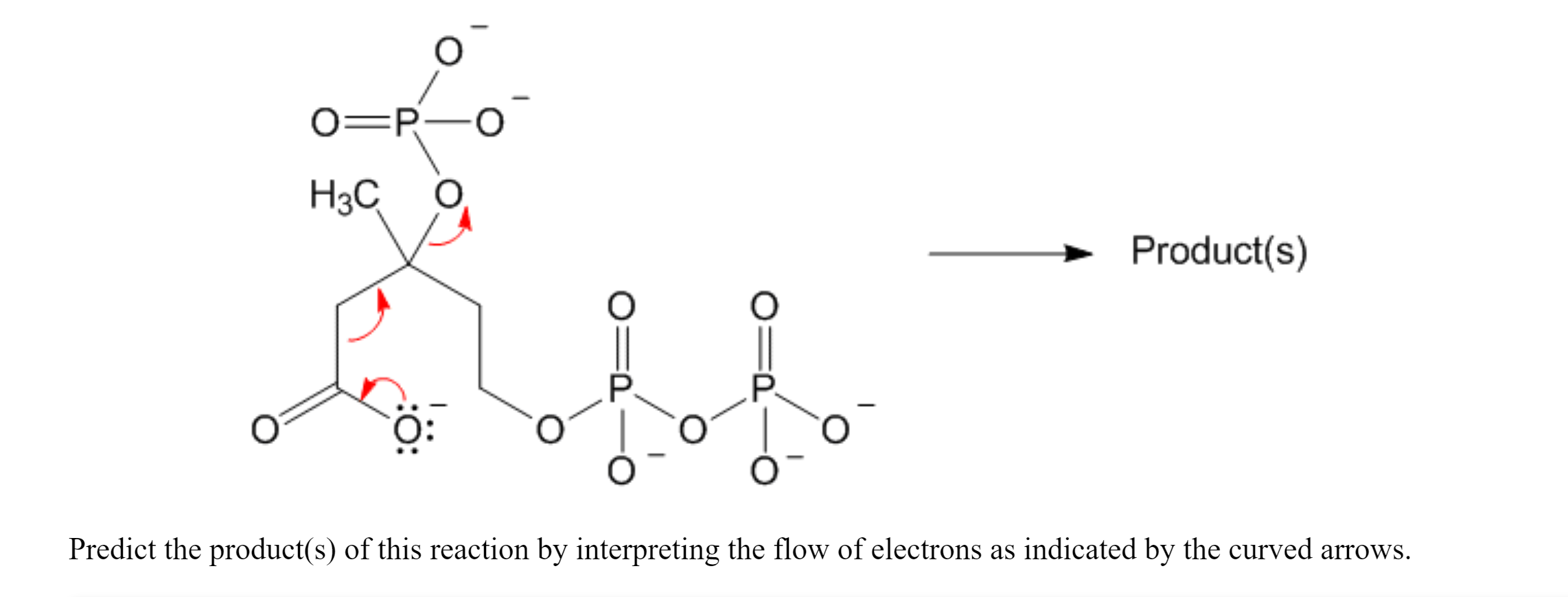Solved O O=P H3C Product(s) O O P Predict the product(s) of | Chegg.com