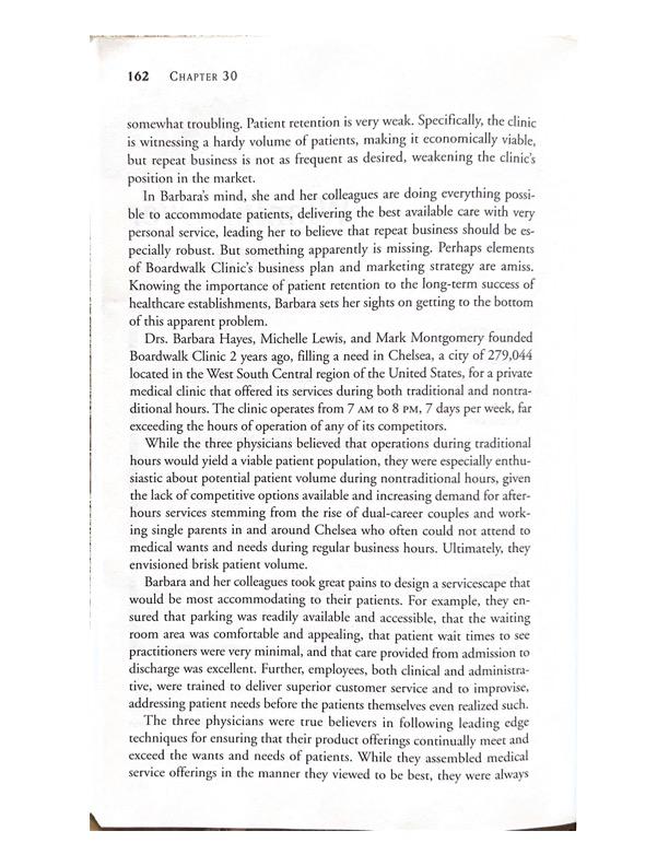 Solved 1. Identify one key problem. While there may be | Chegg.com