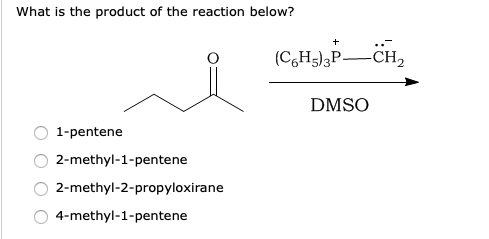 Solved What is the product of the reaction below? O | Chegg.com