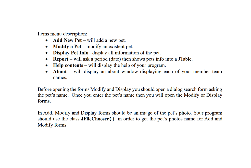 Solved Project Objectives: To write a program that | Chegg.com