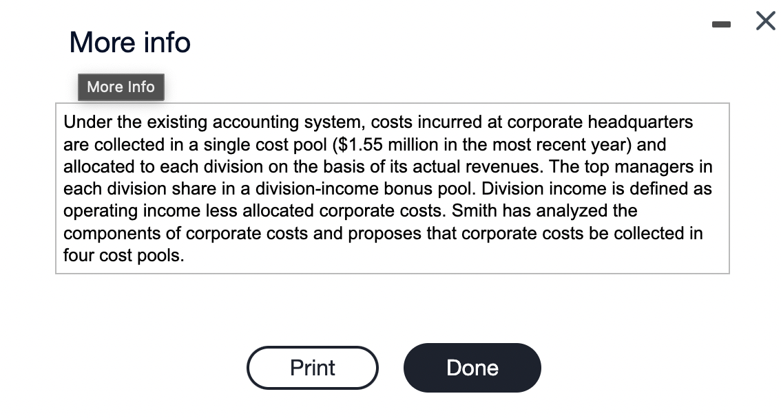 recent year are as follows: (Click the icon to view | Chegg.com