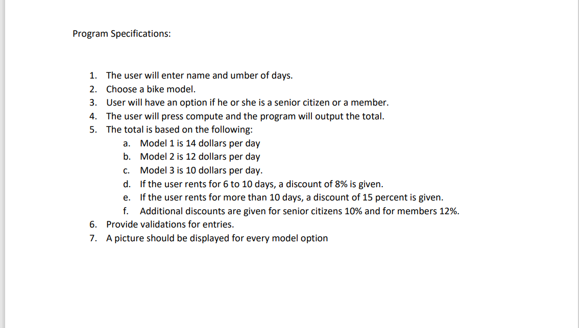Solved Lab Assignment 5- Java Swing 1. Create the following | Chegg.com