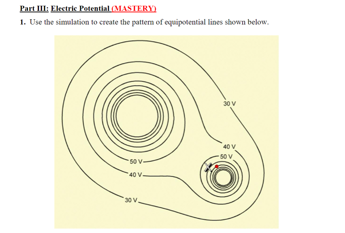 Solved Part II: Electric Potential (CORE) 1. Clear All in | Chegg.com