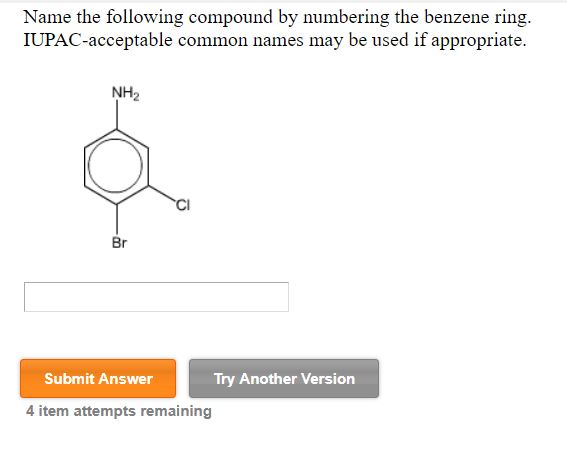 Solved Name the following compound using the prefixed | Chegg.com