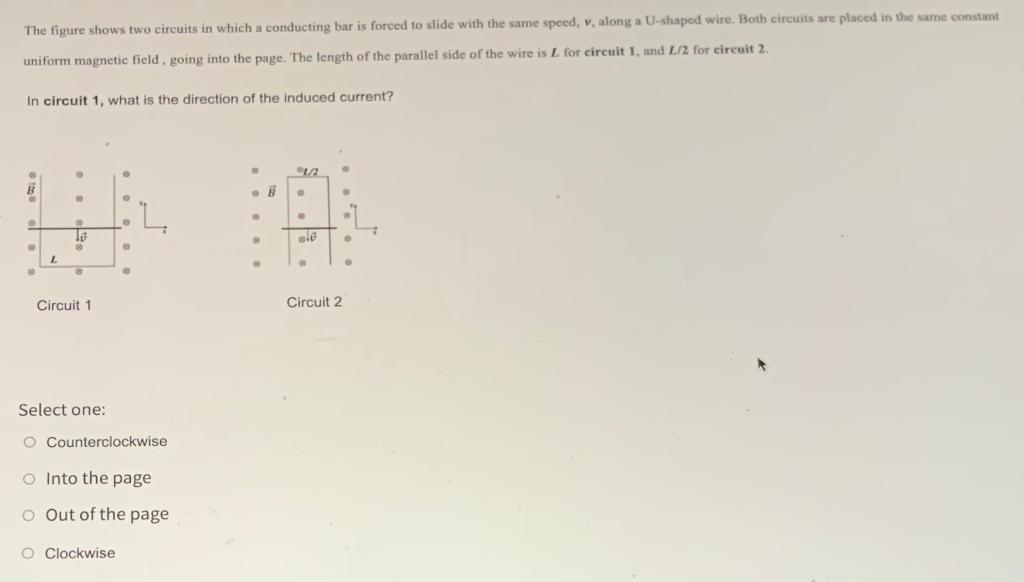 Solved The figure shows two circuits in which a conducting | Chegg.com