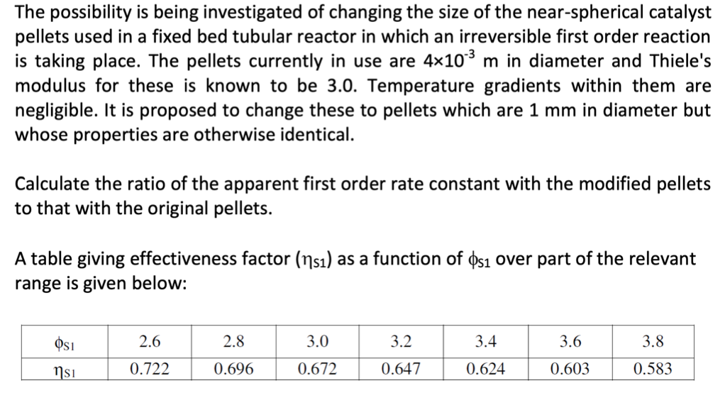 The possibility is being investigated of changing the | Chegg.com