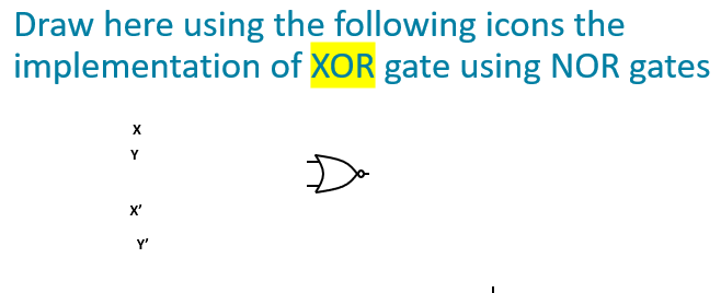 Solved Draw here using the following icons the | Chegg.com