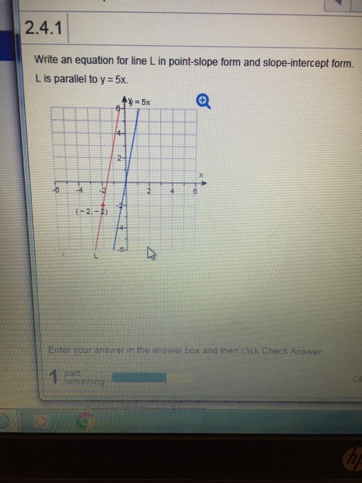 Write An Equation Of A Line That Is Parallel To Y 5x 3 - Tessshebaylo
