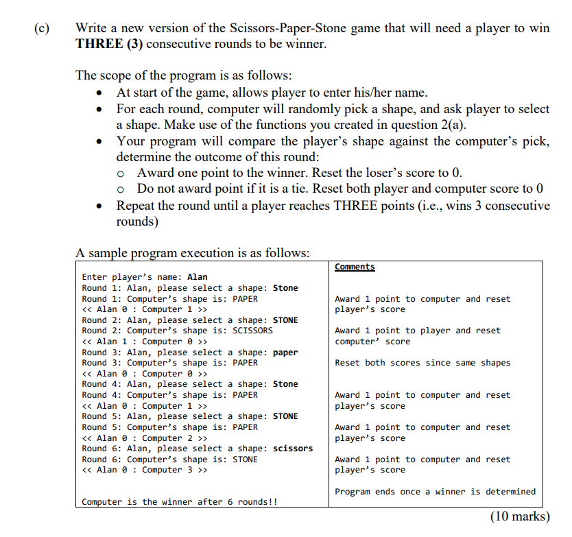 Solved This question covers materials up to Seminar 3. Make | Chegg.com