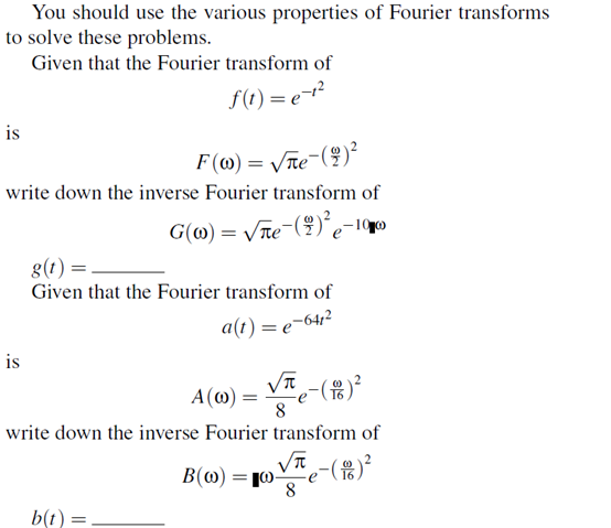 Solved You should use the various properties of | Chegg.com