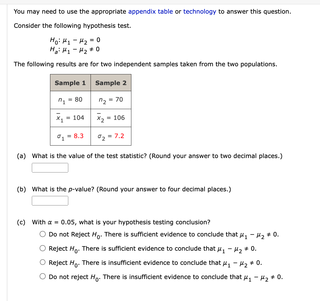 Solved You may need to use the appropriate appendix table or | Chegg.com