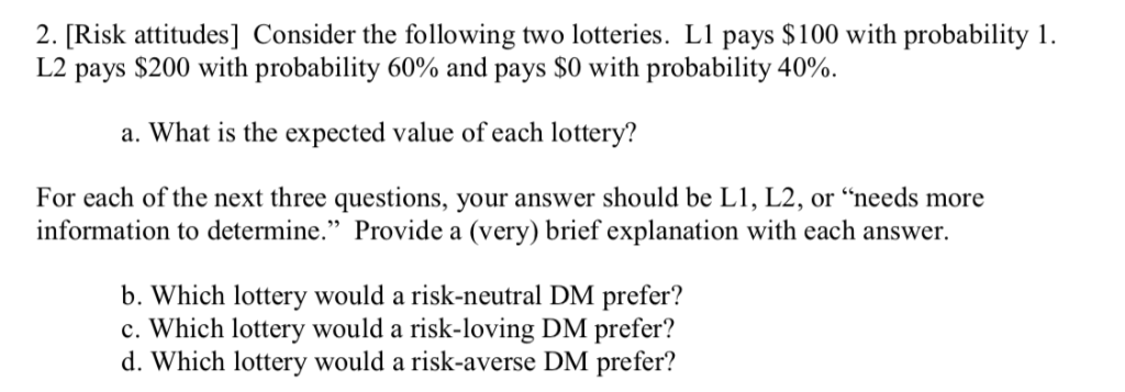 Solved 3. [The graph of a risk-averse utility function] | Chegg.com