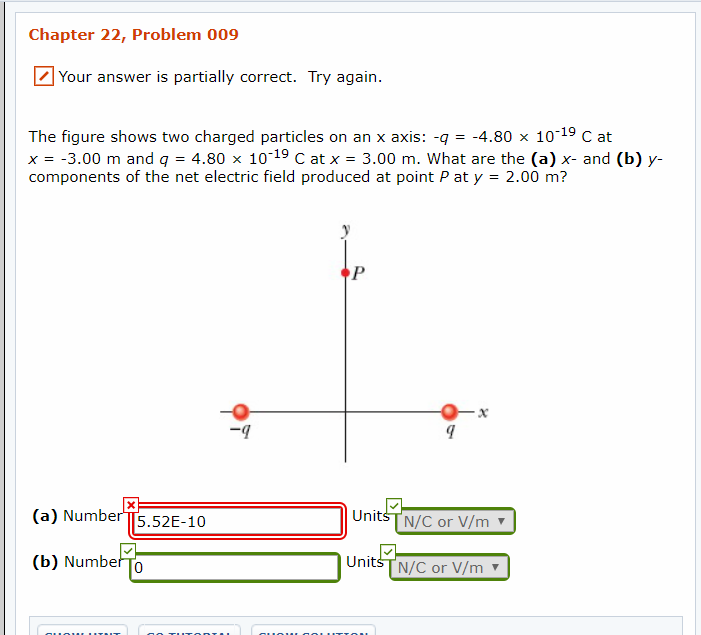 Solved Chapter 22, Problem 009 Your answer is partially | Chegg.com