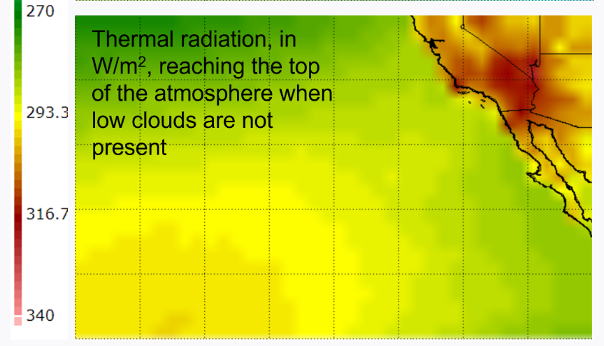 Solved Now let's look at thermal radiation reaching space - | Chegg.com