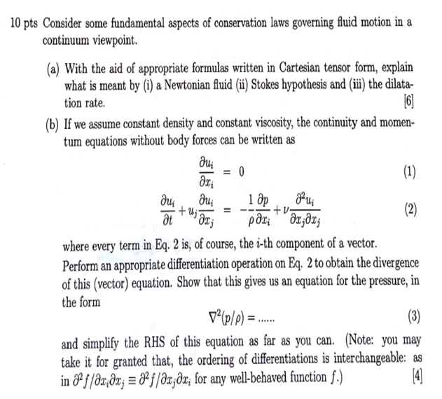10 pts Consider some fundamental aspects of | Chegg.com