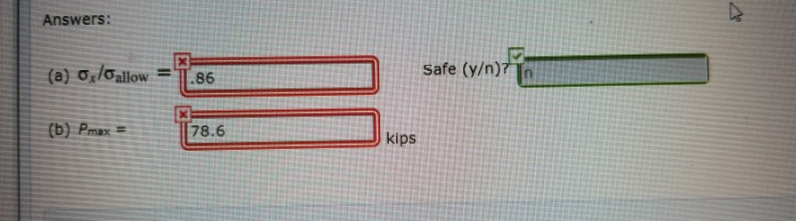 Solved A W10 x 54 structural steel shape (see Appendix B for | Chegg.com