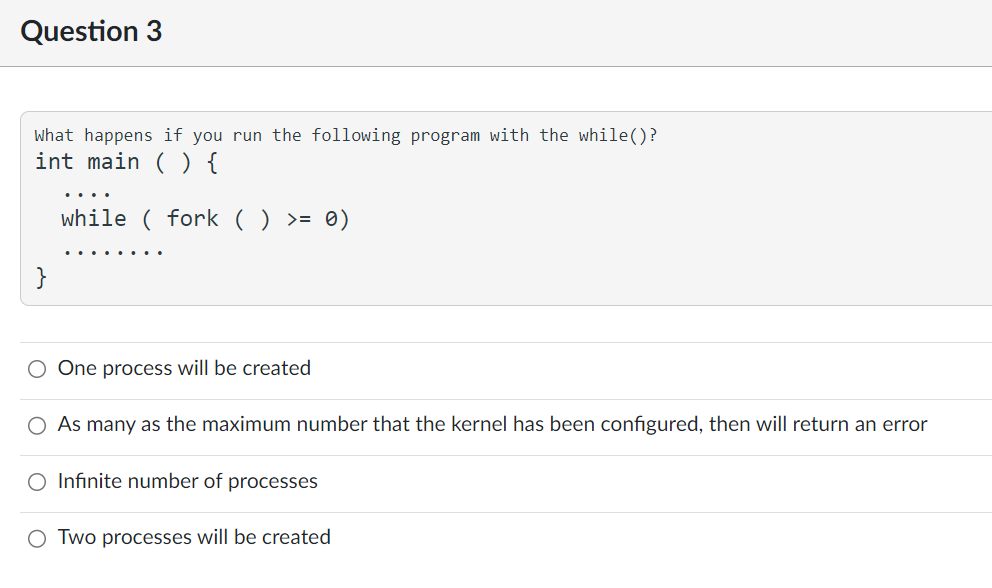 Solved What happens if you run the following program with | Chegg.com