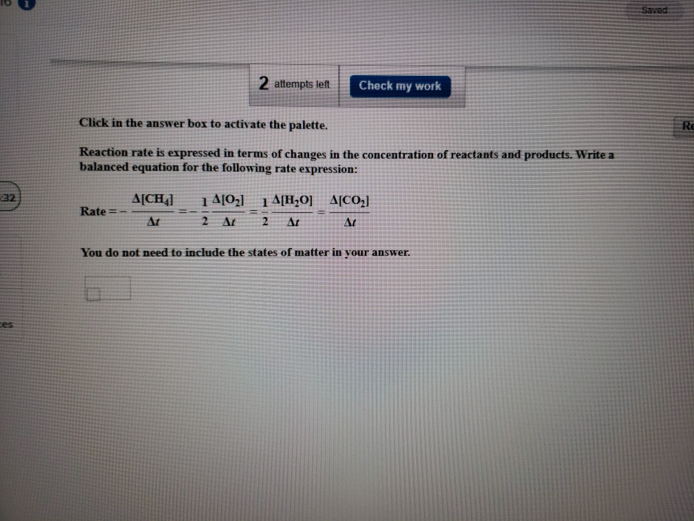 Solved 16 2 attempts left Check my work Click in the answer | Chegg.com