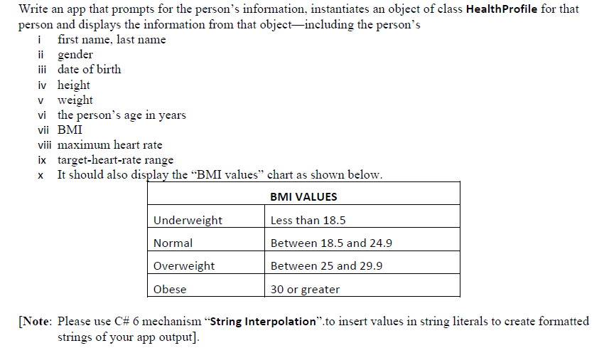 Solved Please Use Object Oriented Programming C Using Microsoft Visual Please Use C C Sharp