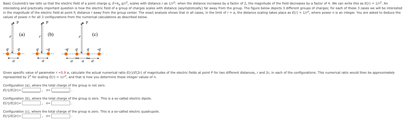 Solved values of power n for all 3 configurations from the | Chegg.com