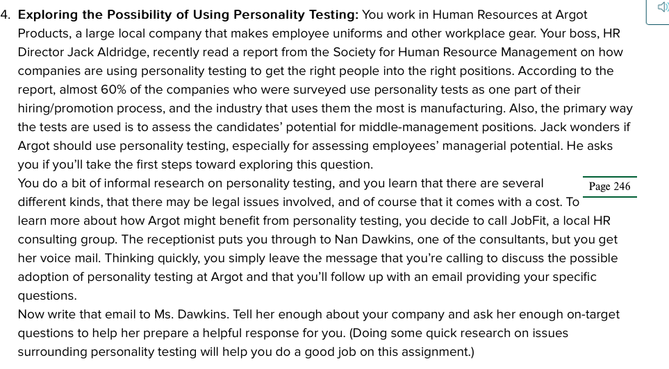 Read and respond to Problem-Solving Case #4, under | Chegg.com