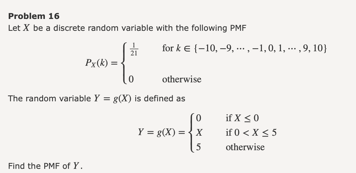 Calculate E[X], E[Y], var(X), and var(Y ) for the | Chegg.com