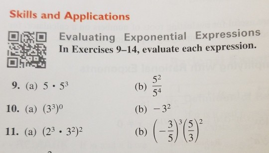 Solved Skills and Applications valuating Exponential | Chegg.com