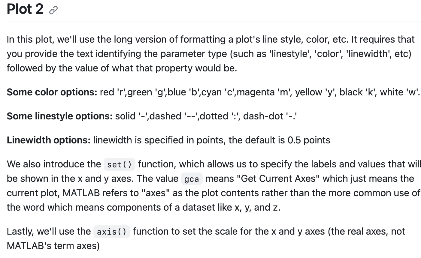 Solved Here, we'll create a basic plot with no alterations | Chegg.com