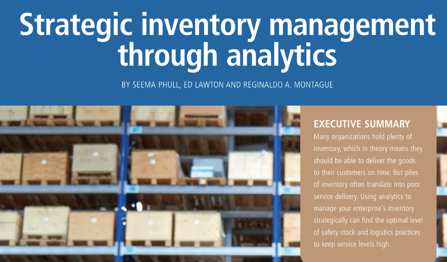 Solved Article 4 : strategic inventory management through | Chegg.com