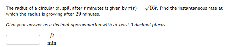 Solved Find the derivative of f(x)=x8e4.5x f′(x)=The radius | Chegg.com