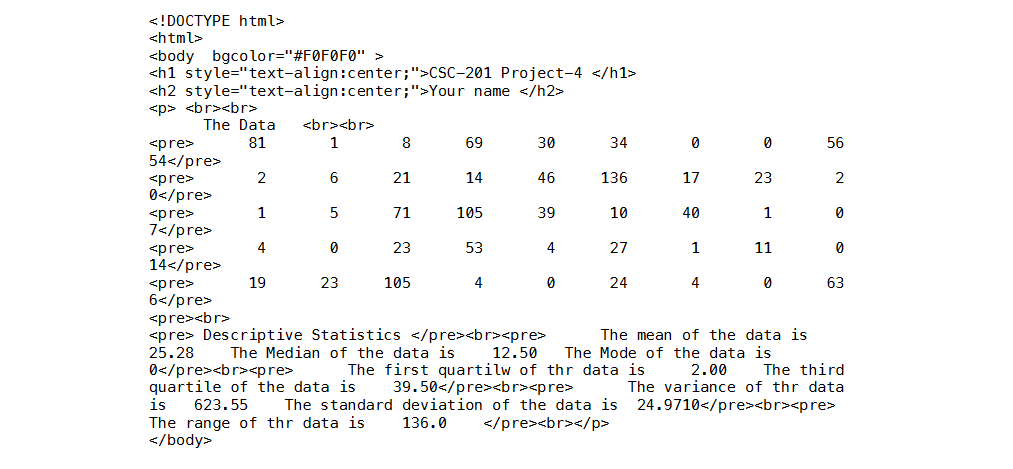 Programming Project-4 In this assignment you will | Chegg.com