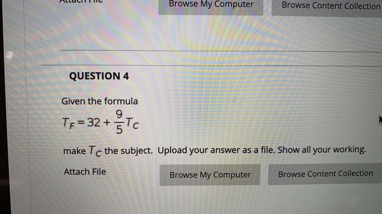 Solved Browse My Computer Browse Content Collection QUESTION | Chegg.com