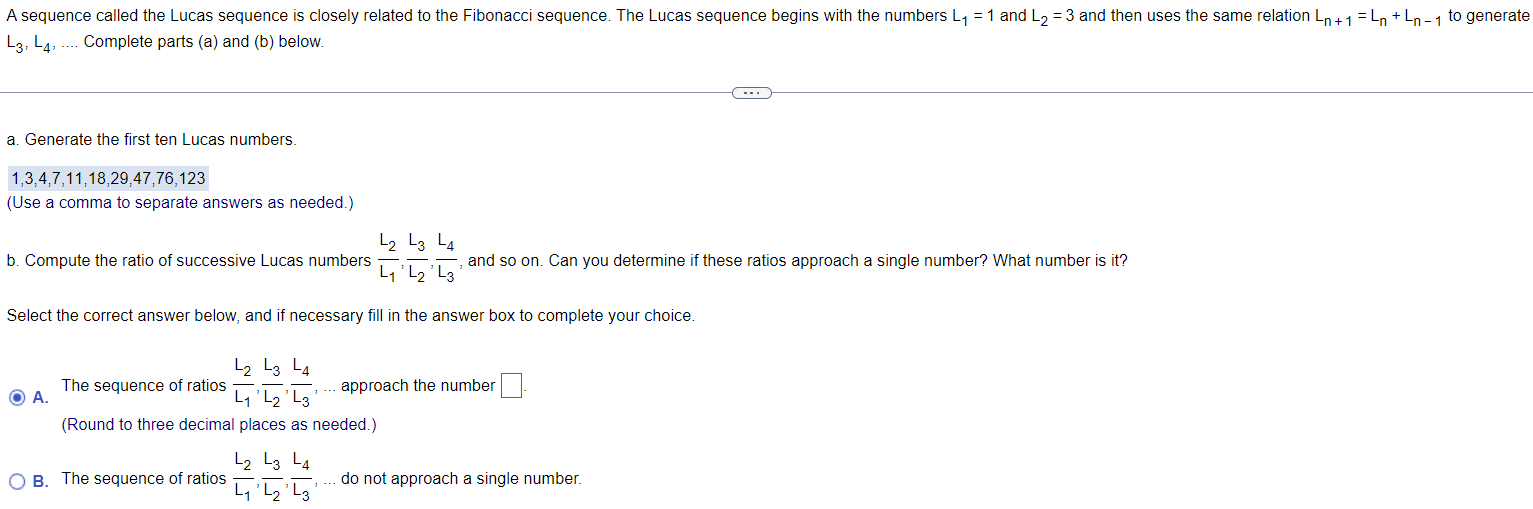 Solved L3, L4,…. Complete parts (a) and (b) below. a. | Chegg.com