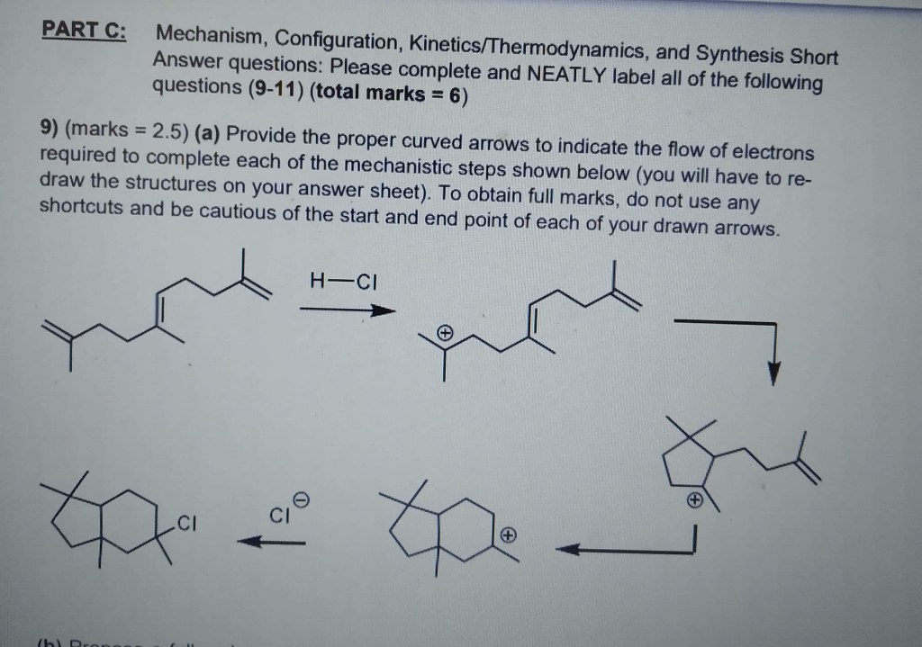 Solved PART C: Mechanism, Configuration, | Chegg.com