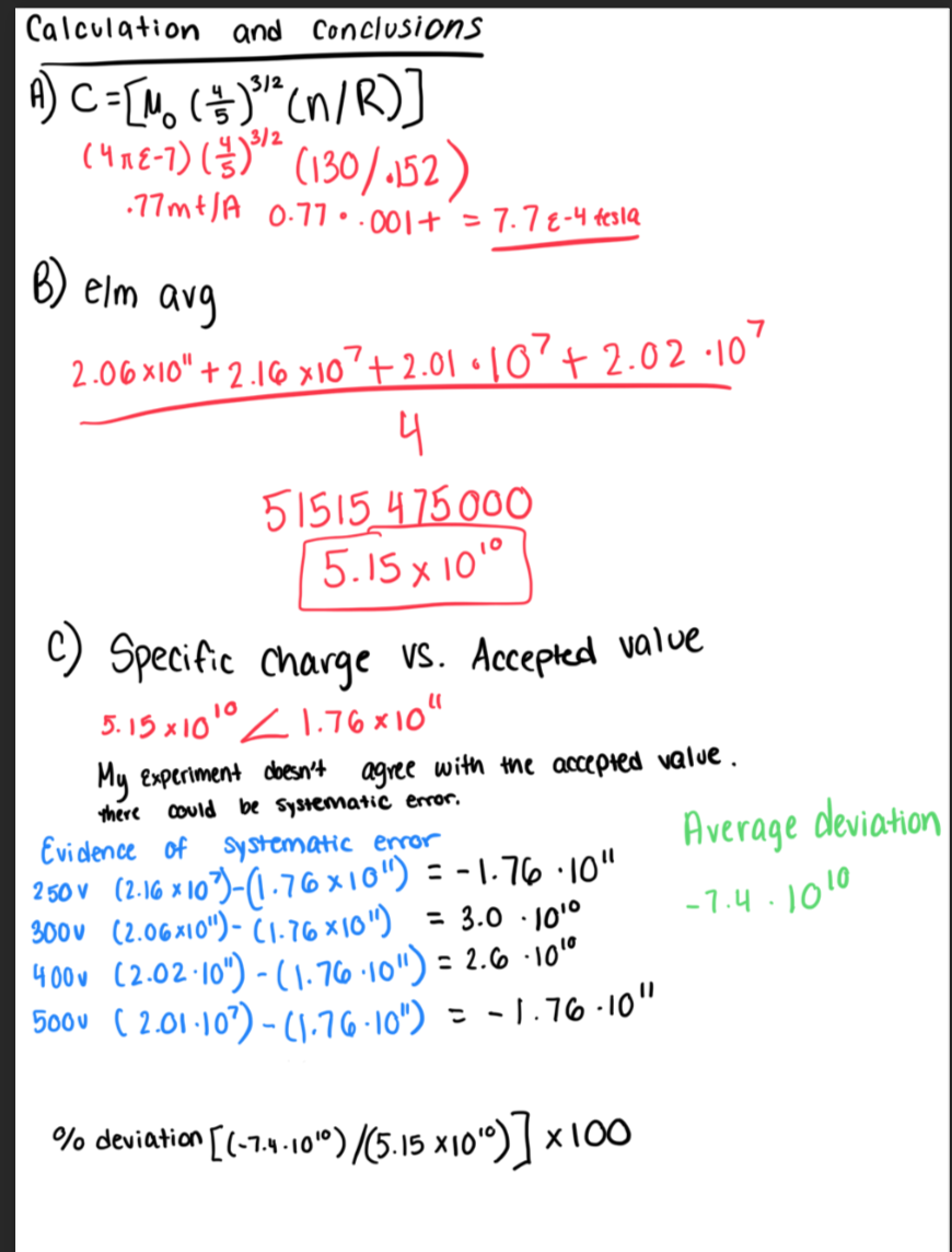 Solved Calculation and Conclusions A. Compute the value of | Chegg.com