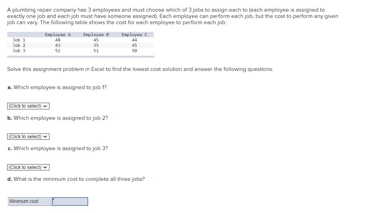 solved-a-plumbing-repair-company-has-3-employees-and-must-chegg