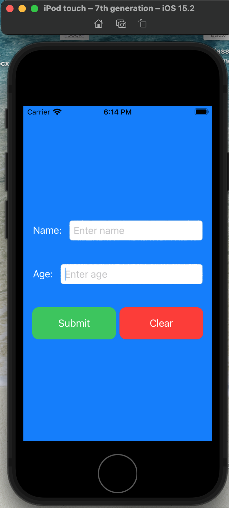 Solved I need the swift code for this interface using Xcode | Chegg.com