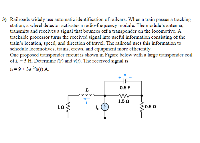 Solved Railroads widely use automatic identification of | Chegg.com
