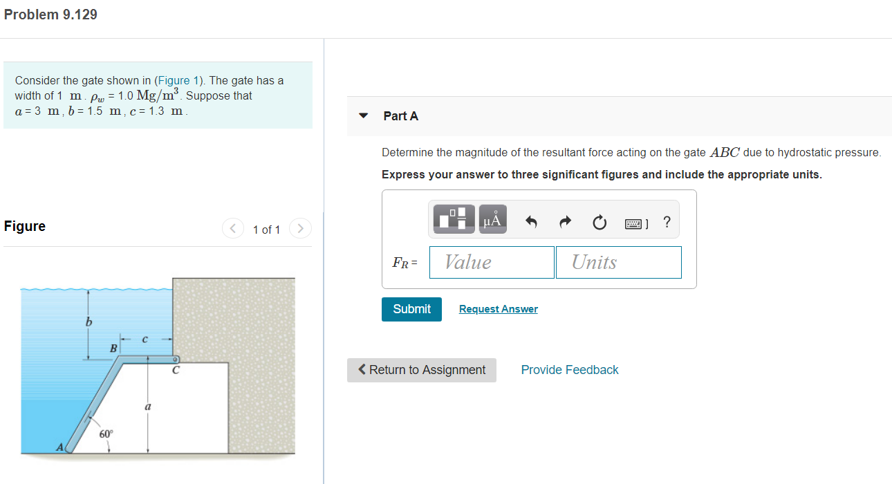 Solved Problem 9.129 Consider the gate shown in (Figure 1). | Chegg.com