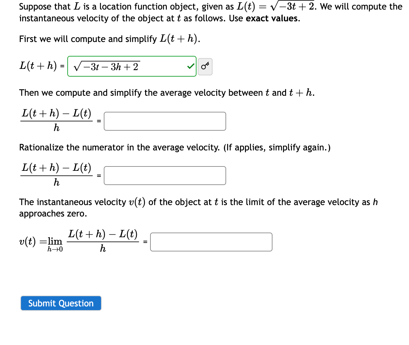 Suppose that L is a location function object, given | Chegg.com