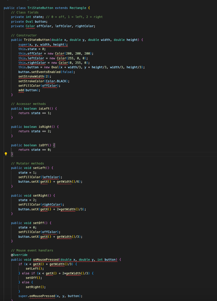 Solved Help getting error with my code what is wrong? There | Chegg.com