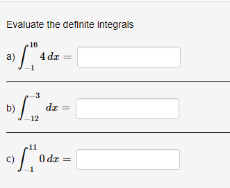 Solved Evaluate the definite integral: | Chegg.com