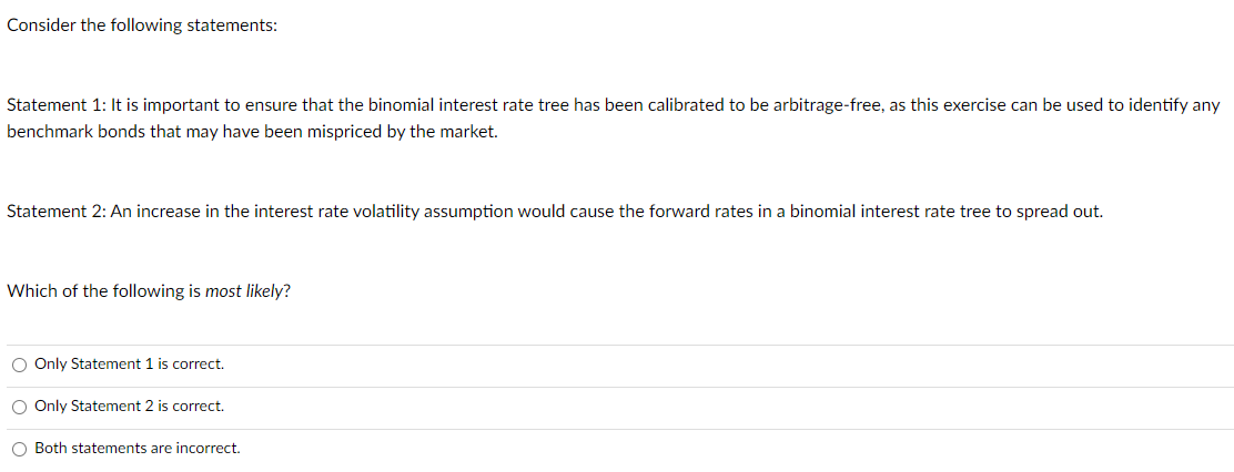 Solved Consider the following statements: Statement 1: It is | Chegg.com