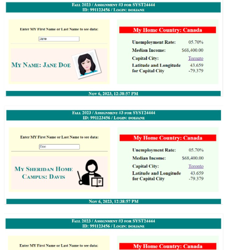 Solved Create a new Angular app called yourloginnameA3 (ex. | Chegg.com