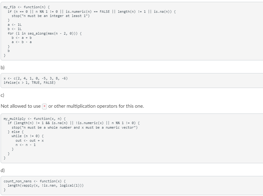 Solved Explain what’s wrong with each of the following code | Chegg.com