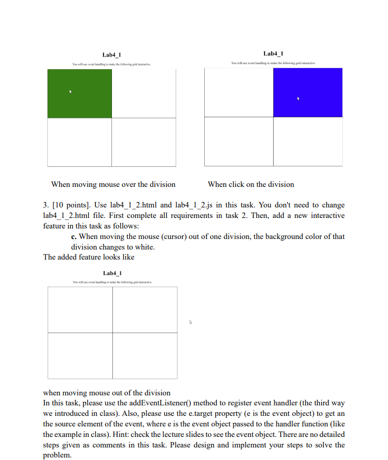 Solved What to do Please follow the steps to complete | Chegg.com