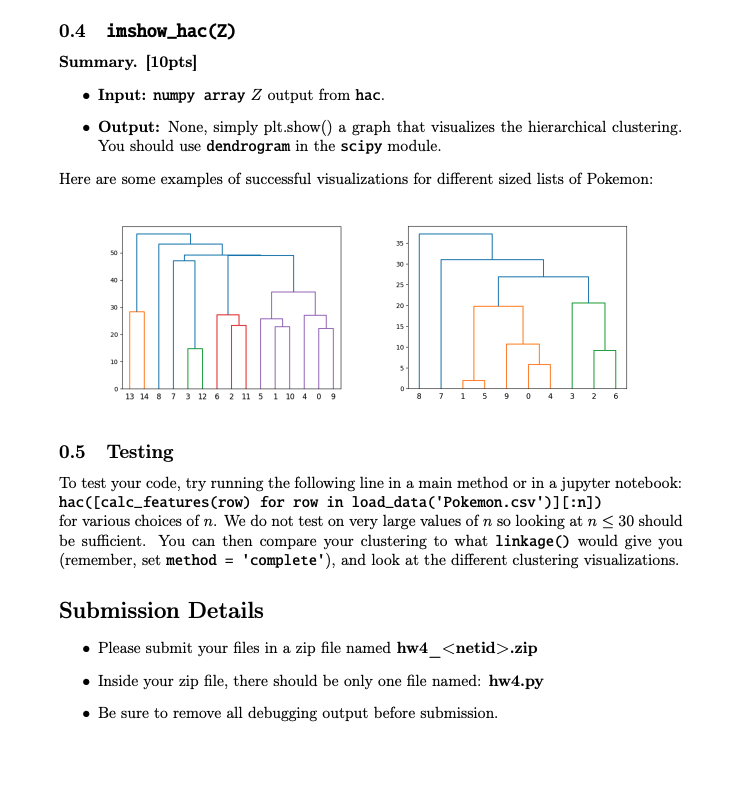 You are to perform hierarchical clustering on | Chegg.com
