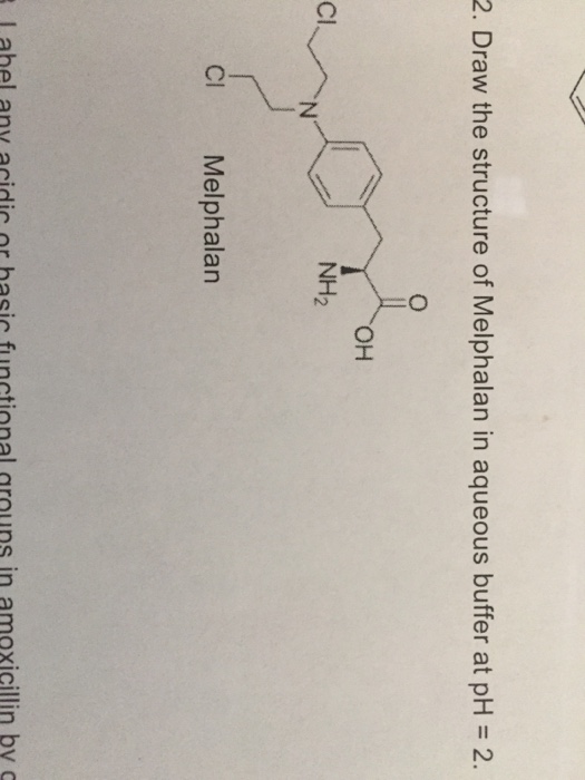 Solved We are to draw this structure in an aqueous buffer at | Chegg.com