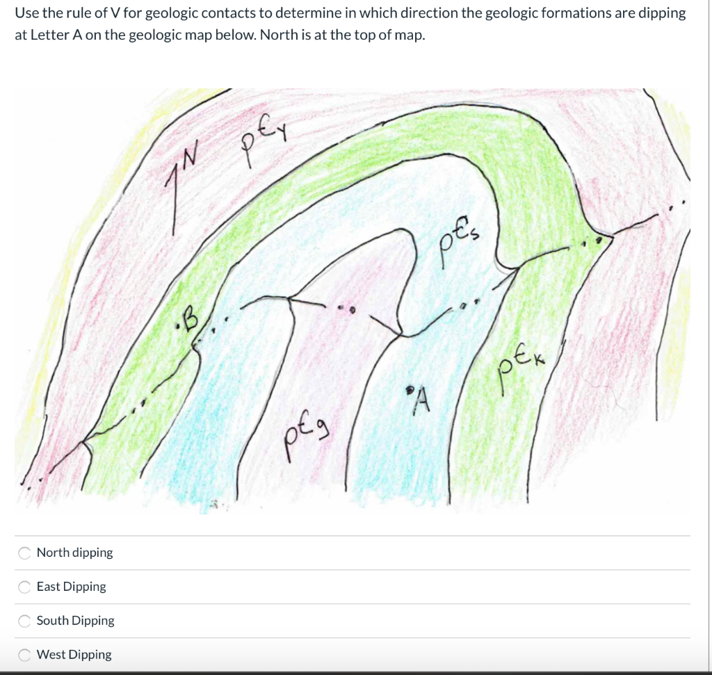Solved Question 63 1 pts The following topographic maps | Chegg.com